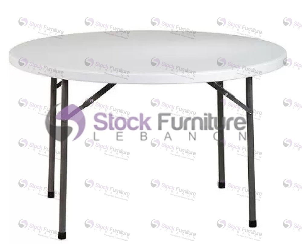 Por-Table Round HALF Table 152 cm – Stock Furniture Lebanon